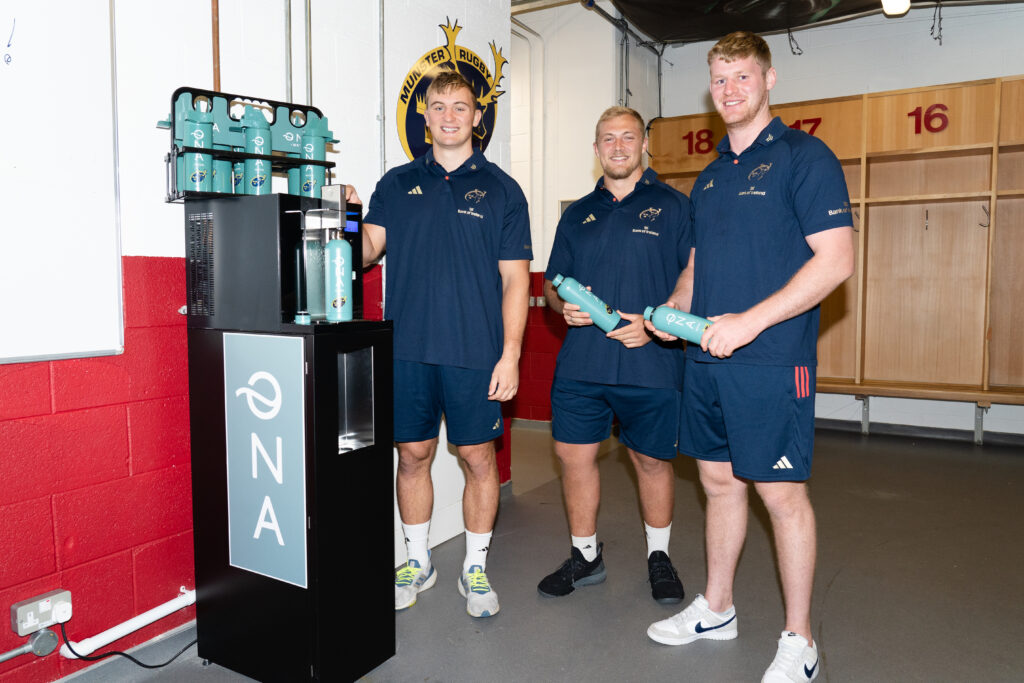 ONA Water Announced As Official Hydration Partner Of Munster Rugby ...